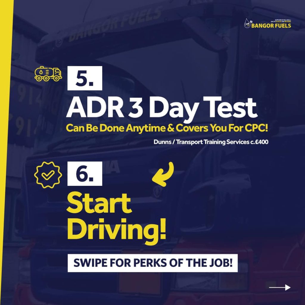 ADR Tanker Driver | Bangor Fuels